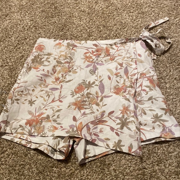 Time and Tru | Shorts | Time And Tru Skort Wrap Style Medium 8 | Poshmark